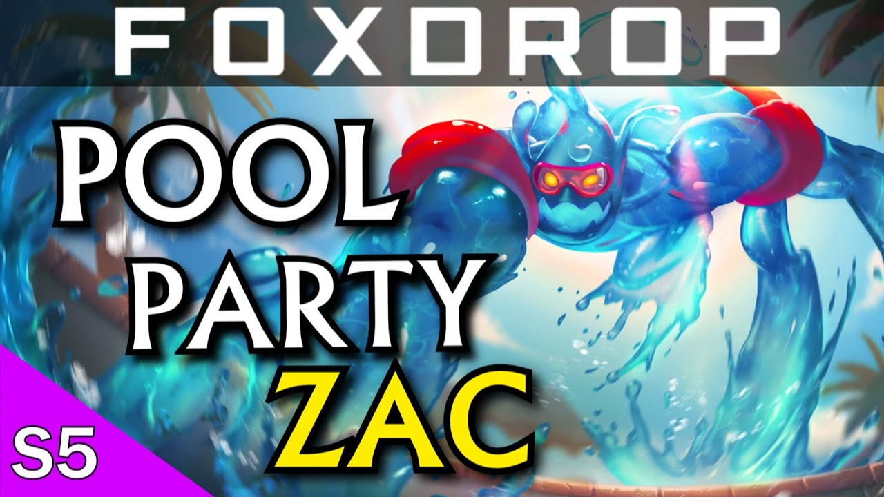 Pool Party ZAC Jungle Gameplay - League of Legends - YouTube