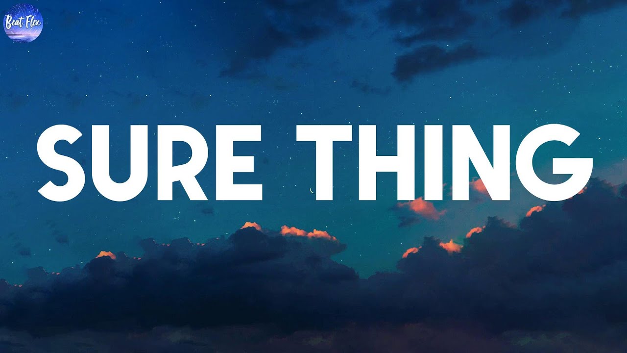 Miguel - Sure Thing (Lyrics) - YouTube