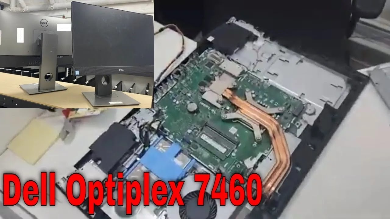 How to Change Motherboard ( PCB )in DELL OPTIPLEX 7460 AIO SERIES ...