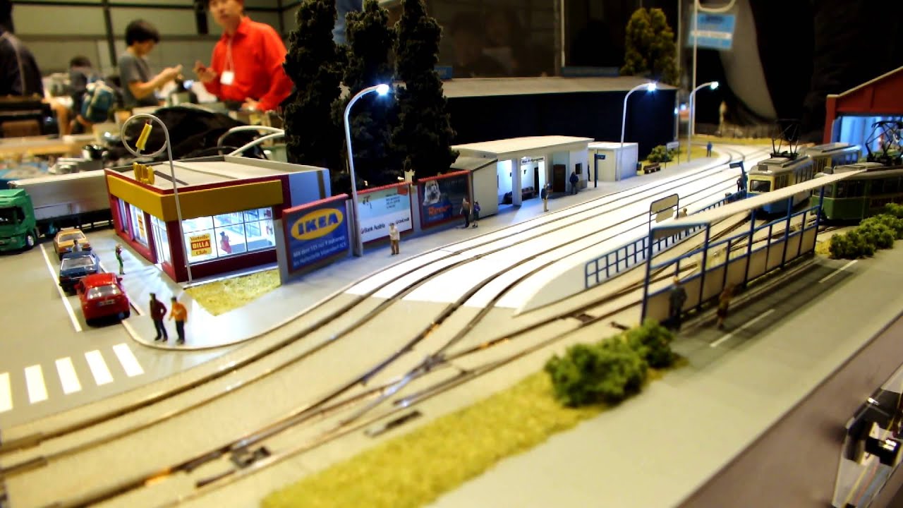 Wiener Lokalbahnen Wolfganggasse (N-Scale Model) - YouTube