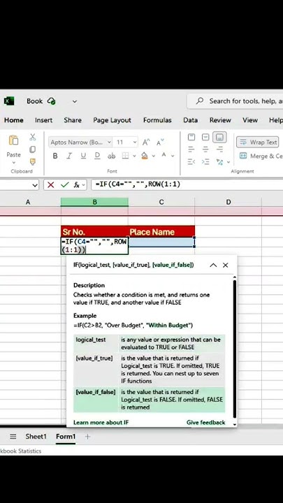 Auto fill serial number #exceltips #exceltricks #excel #exceltutorial - YouTube