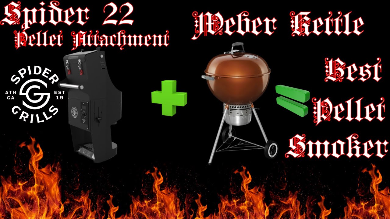 Spider Grills 22: Assembly Best Weber Attachment: Tri Tip Cook - YouTube