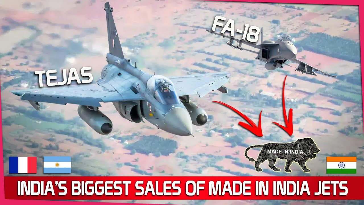 India's Biggest Move to sell made-in-India fighter jets and Buying F18 ...