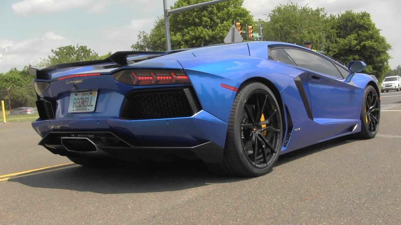 UGR Lamborghini Gallardo LP 1000-2 - Aventador - Mclaren 650S - Leaving ...