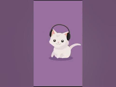 Кот в наушниках - YouTube