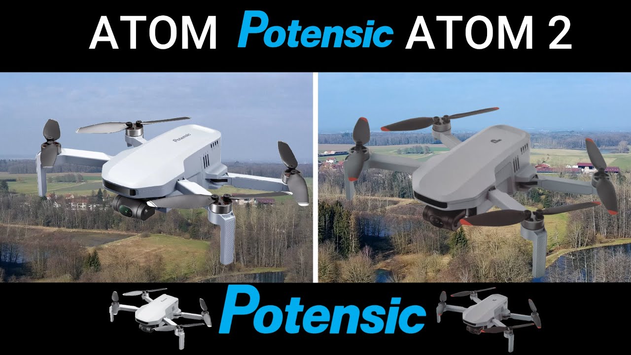 POTENSIC ATOM 2 vs ATOM Mini vidéo test - YouTube