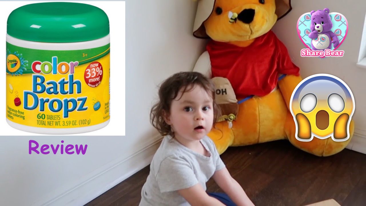 Crayola Color Bath Dropz Review by Catalina Toys - YouTube