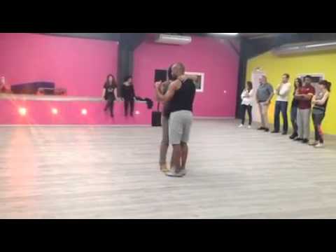 PAPITO & FARAH JULIE Démo 1er cours KIZOMBA FREENESS Perpignan