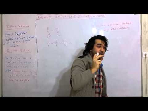 Cihan Hoca Rasyonel Sayılar Sadeleştirme ve 4 İşlem (2016)