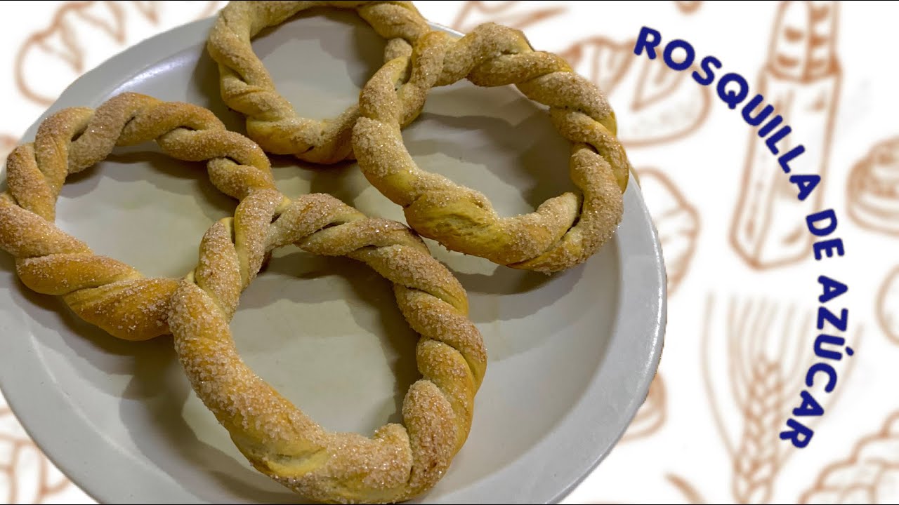 🔥Rosquilla de azúcar sin levadura pan artesanal de Chiapas - YouTube