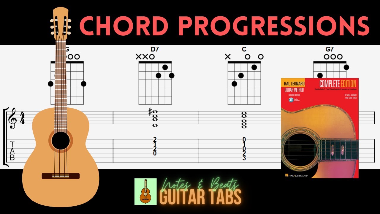 (24 of 70) Hal Leonard Book 1- Chord Progressions GUITAR TAB - YouTube