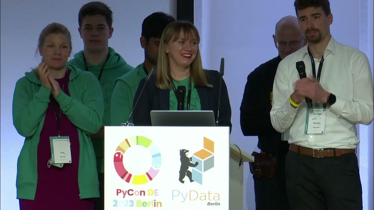 PyCon DE & PyData Berlin 2023 - Opening Session - YouTube