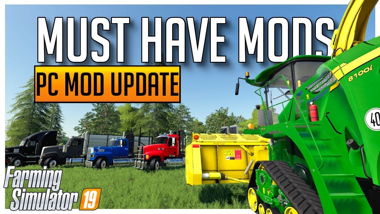 THE NEW AND BEST PC MODS OF THE WEEK | FARMING SIMULATOR 19 - YouTube