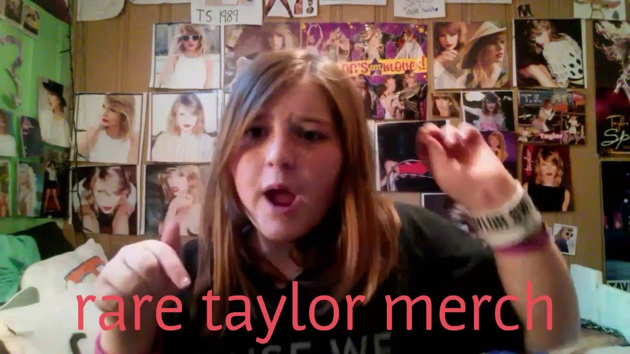 Rare Taylor swift merch - YouTube