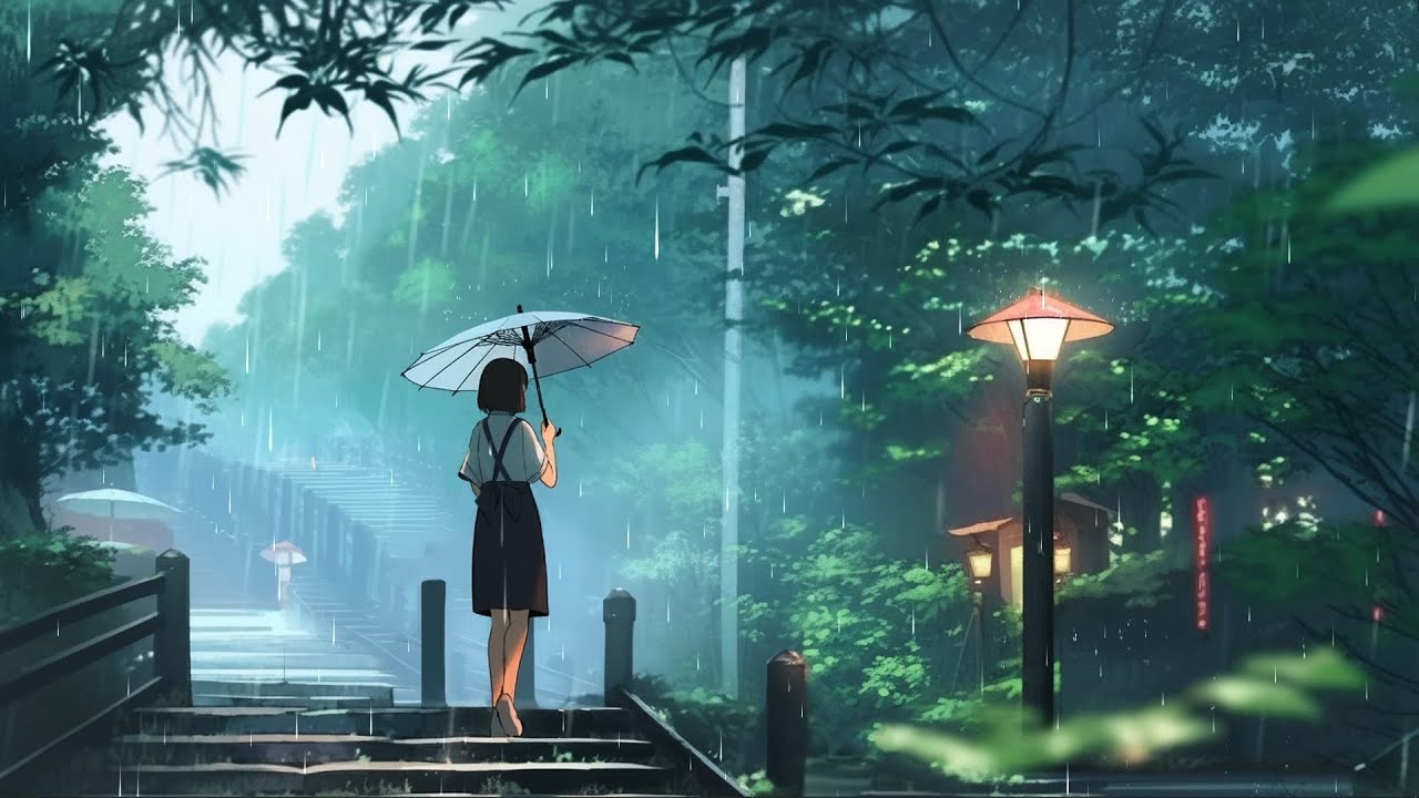 Relaxing Sleep Music + Rain Sounds - Peaceful Piano Music, Fall into ...
