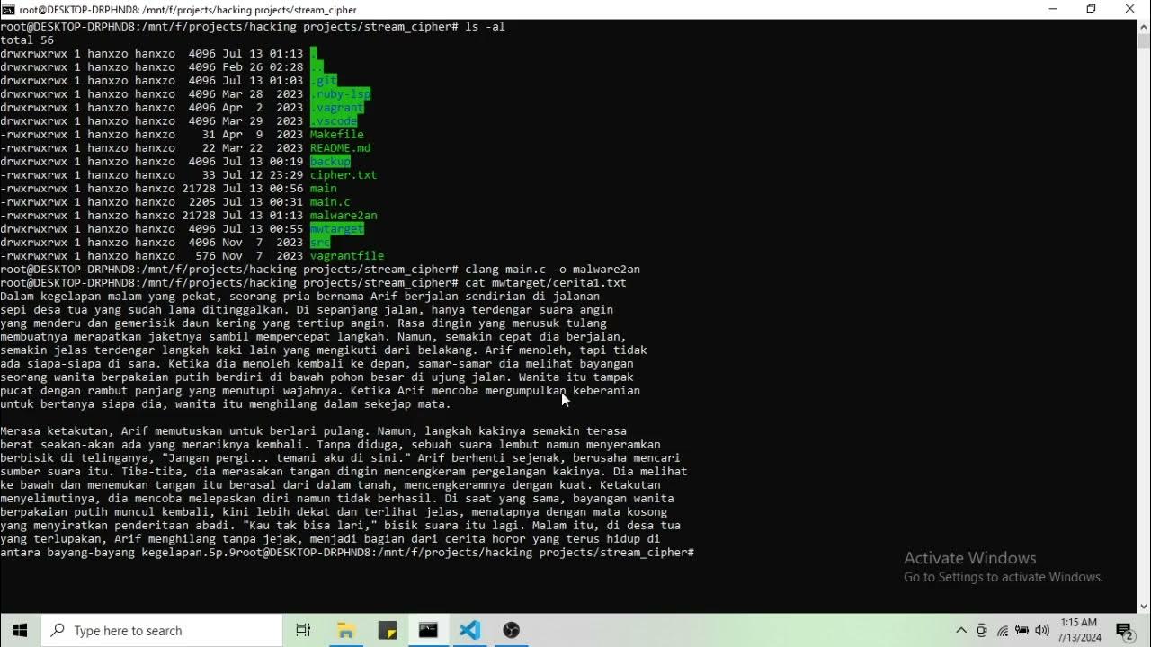 [ FOR EDUCATION !!! ] crafting simple malware using C language and the RC4 algorithm (Stream ...