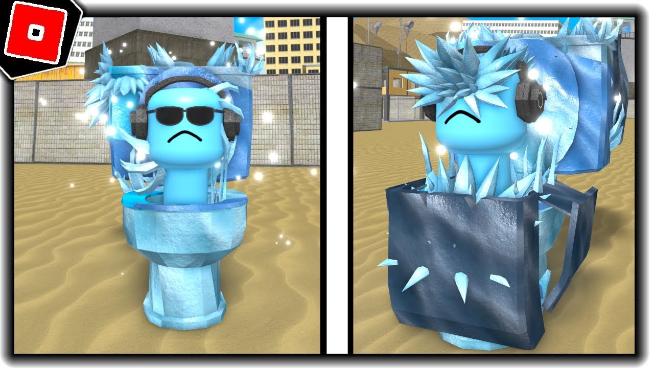 NEW UPDATE with MORE FROSTBITE BADGE MORPHS in ULTRA TOILET ROLEPLAY 2 ...