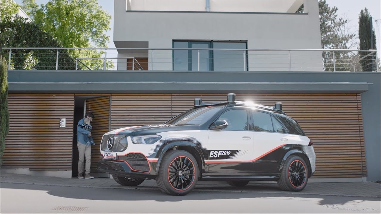 Mercedes-Benz Experimental Safety Vehicle (ESF) 2019 Trailer - YouTube