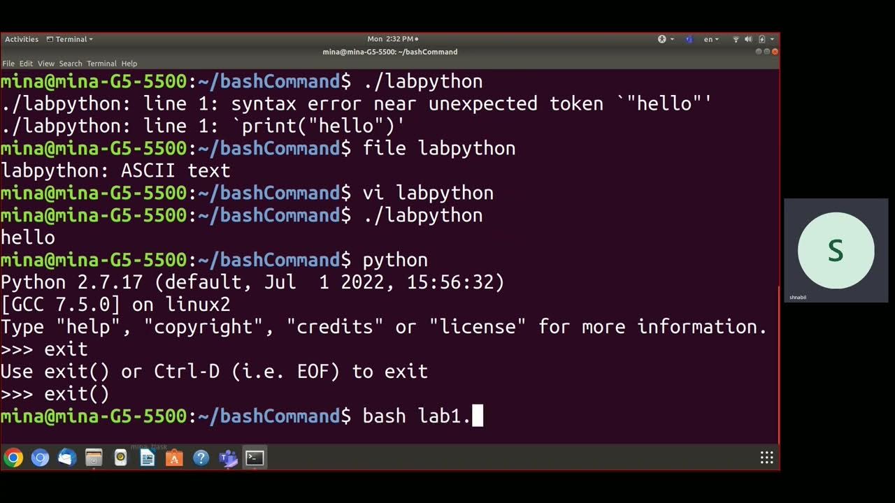 Shell Scripting | Lec1 - YouTube
