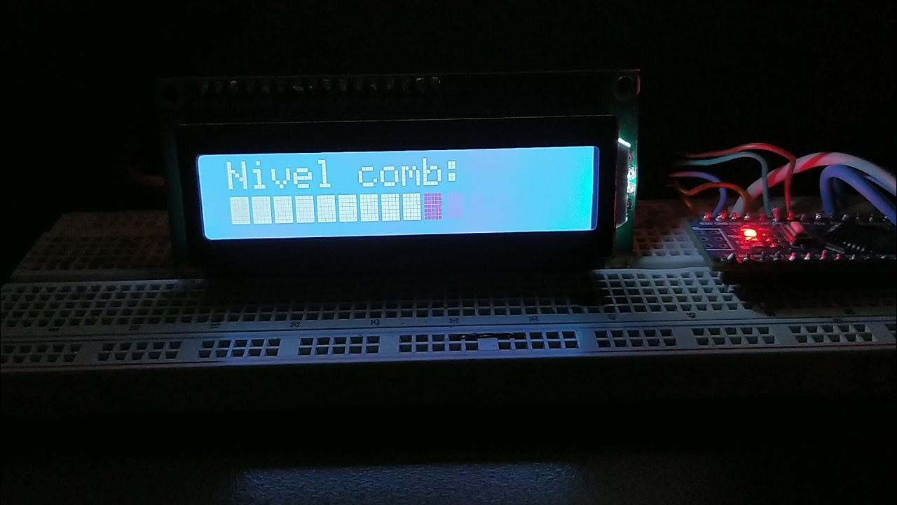 Arduino LCD bar graph - YouTube