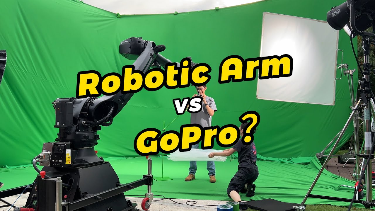 Robotic Arm VS GoPro for green screen VFX? - YouTube