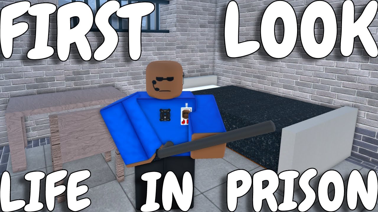 FIRST 8 MINUTES PLAYING ROBLOX LIFE IN PRISON!! - YouTube