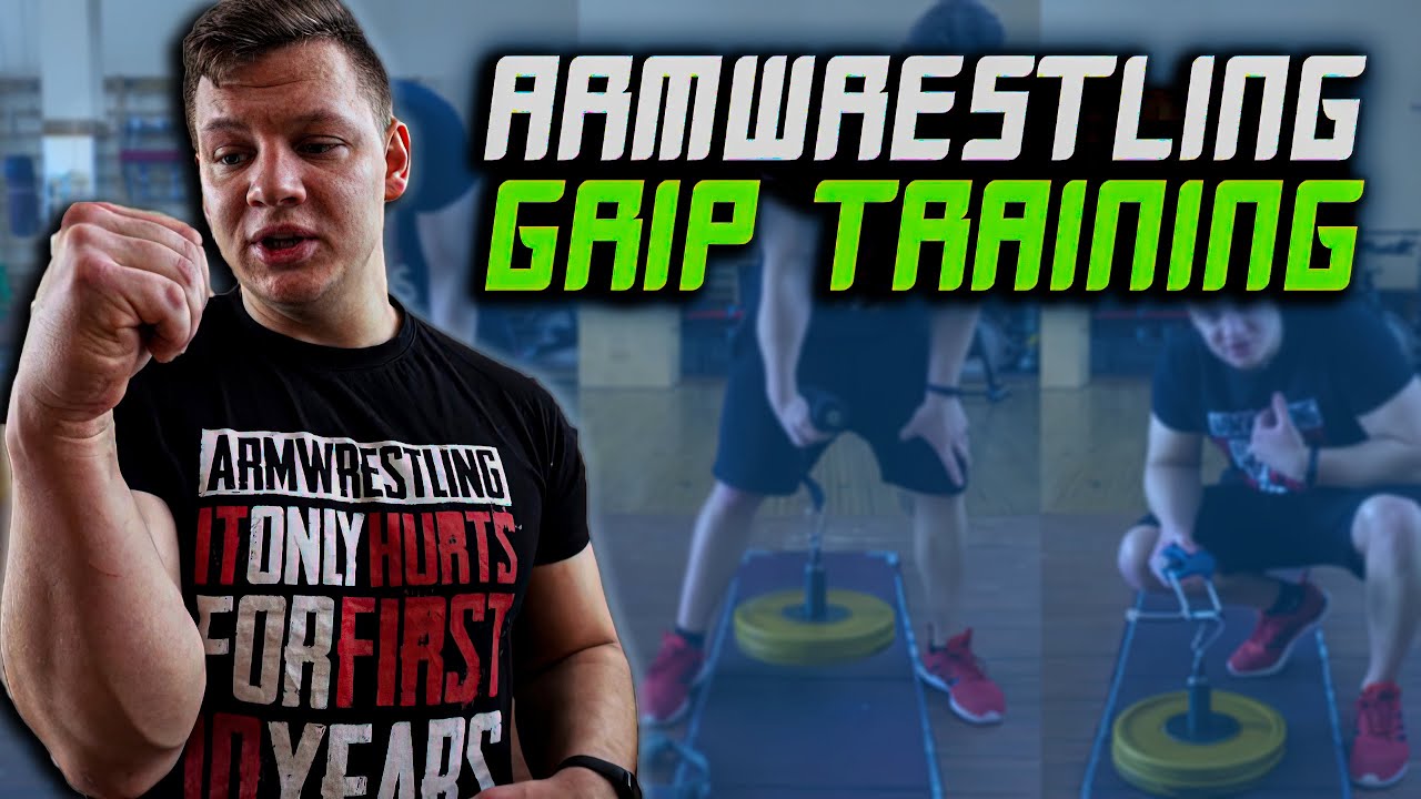 Armwrestling training for stronger grip and forearms - YouTube