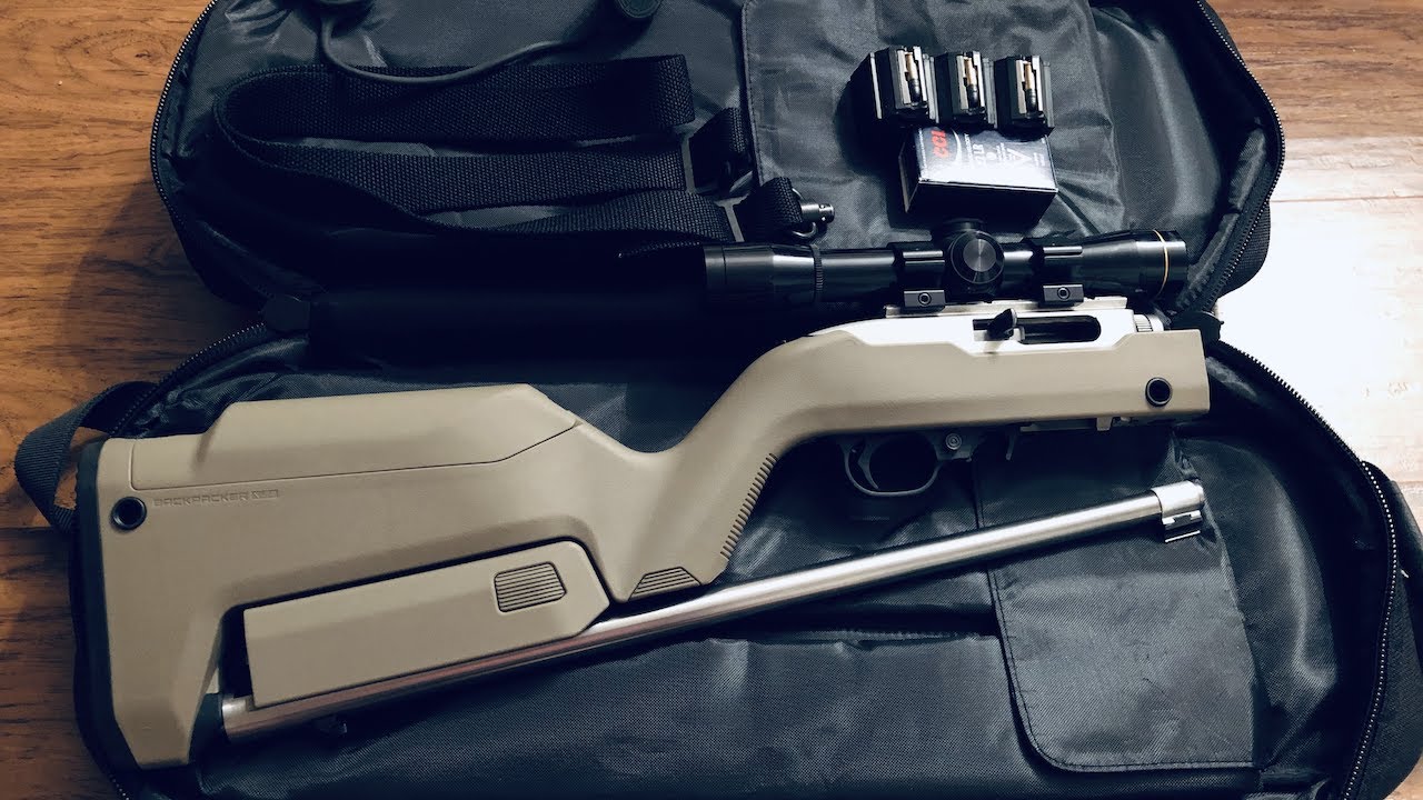 10/22 Magpul X-22 Backpacker Unboxing & Install - YouTube