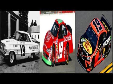 Evolution of the 19 Car in The NASCAR Cup Series - YouTube