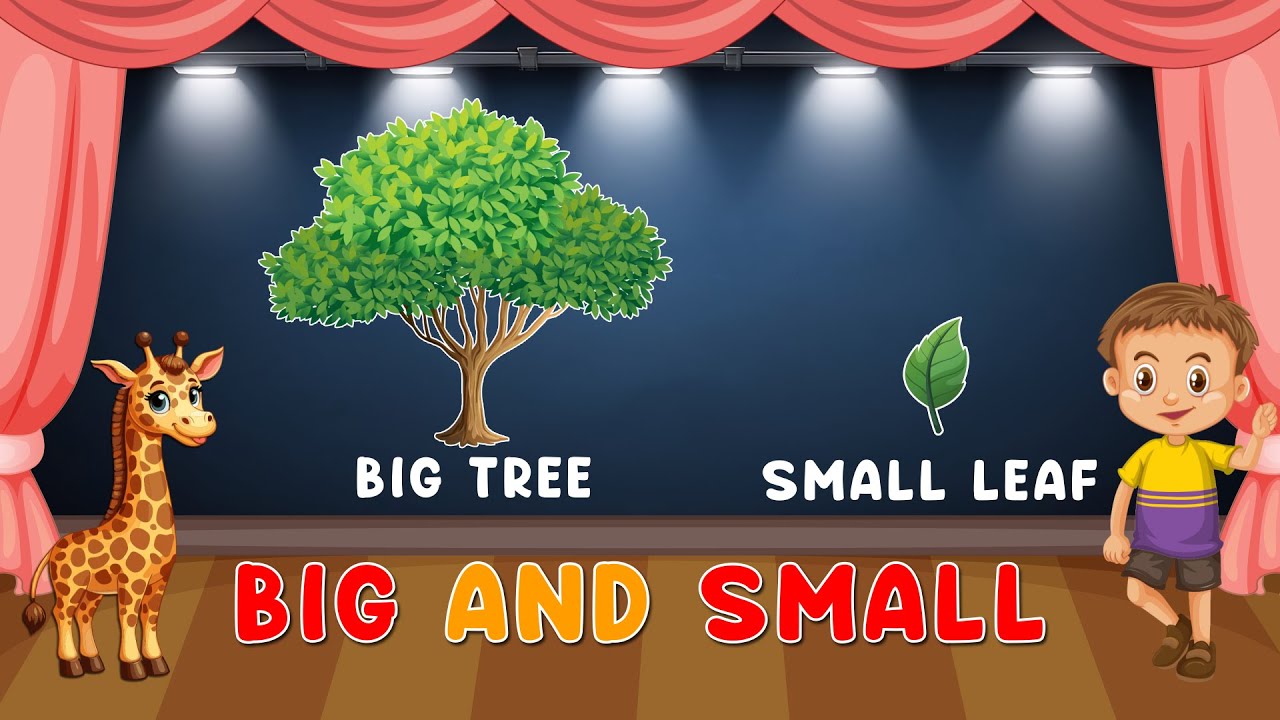 🐘 Big and Small! | Fun Size Comparisons for Bensano Kids - YouTube