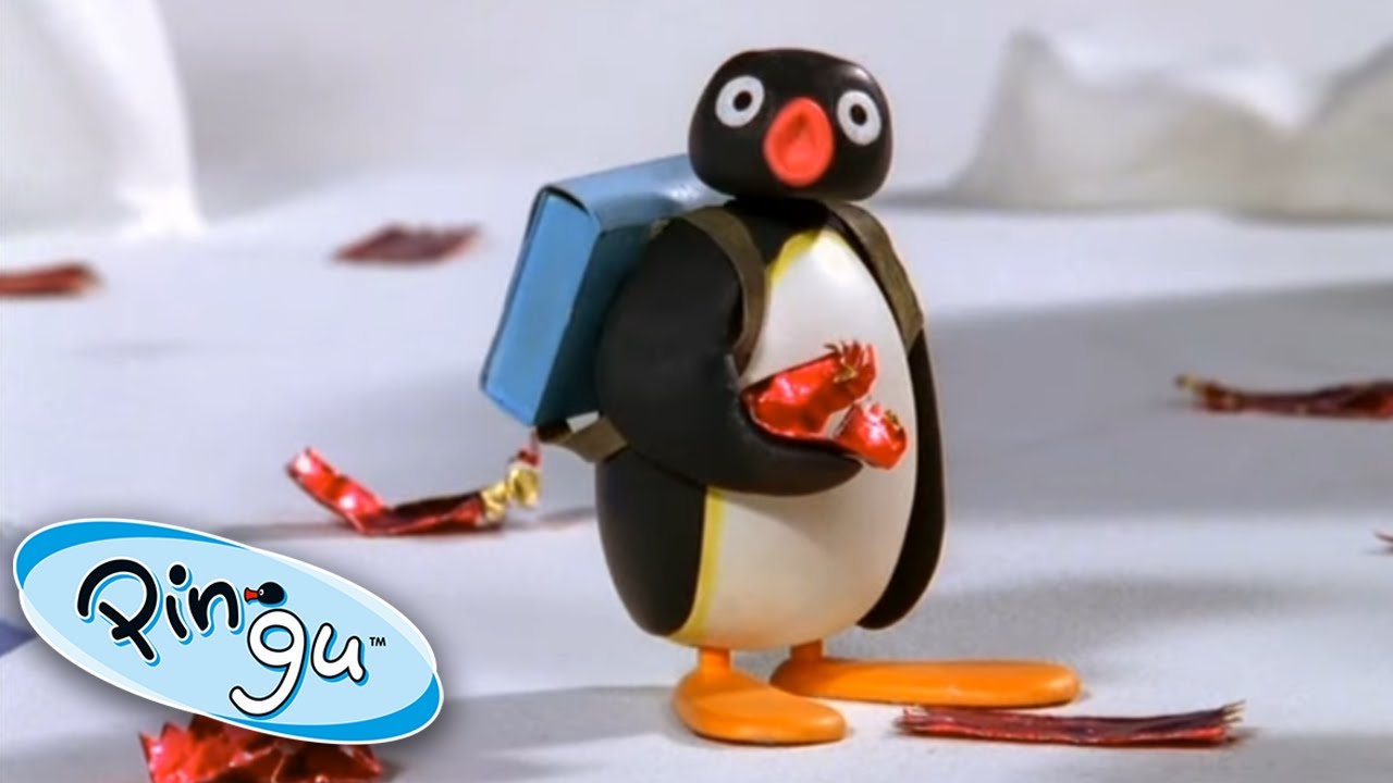 Pingu Cleans Up Litter! Pingu Official Channel - YouTube