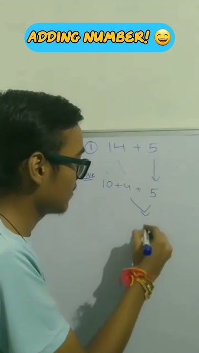 Adding Number! 😃 math trick -math trick #math #shorts - YouTube