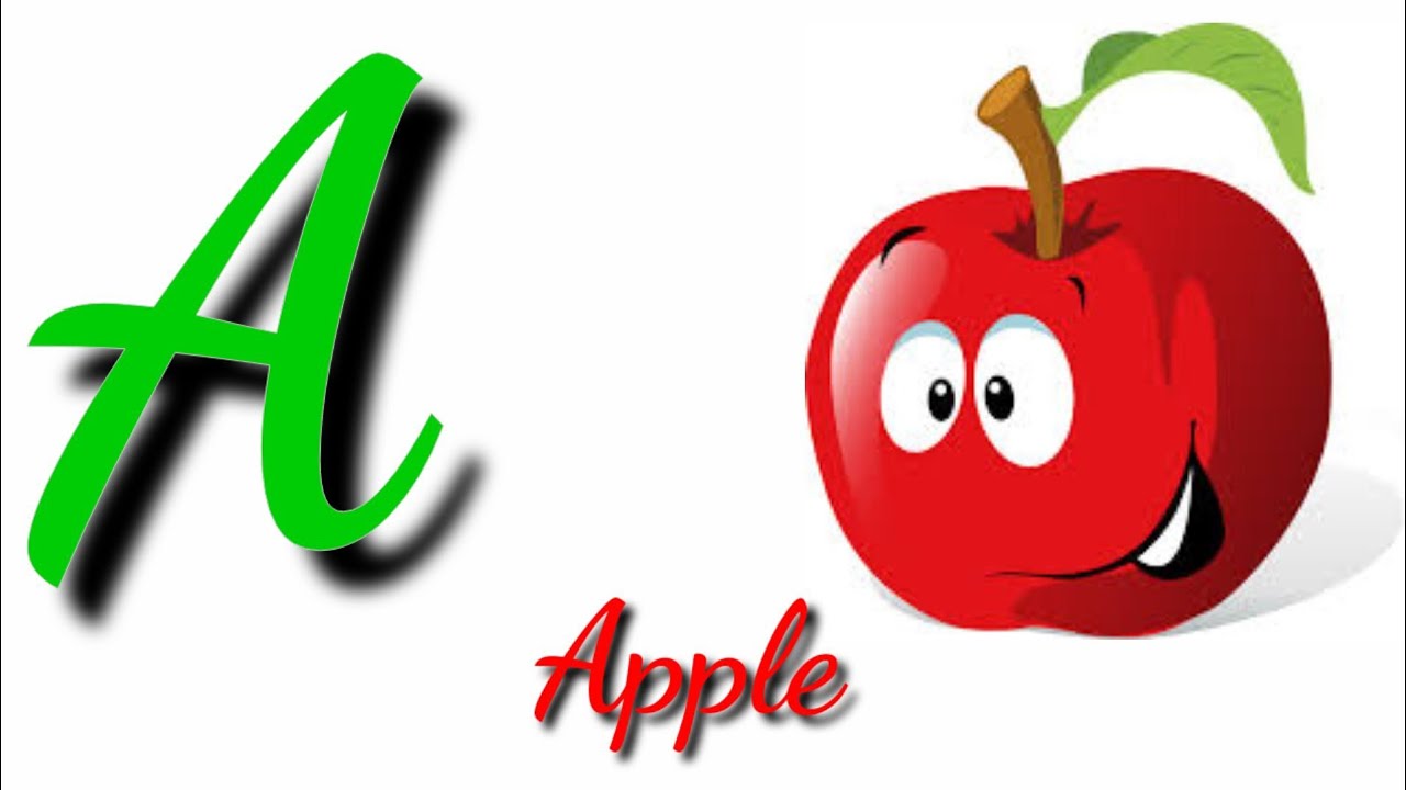 Teach a for apple to your kids in an easy way | A for Apple| - YouTube