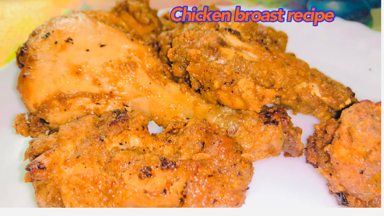 Chicken broast recipe/ Shan broast masala/ aaj kl bht halaat kharab ho ...