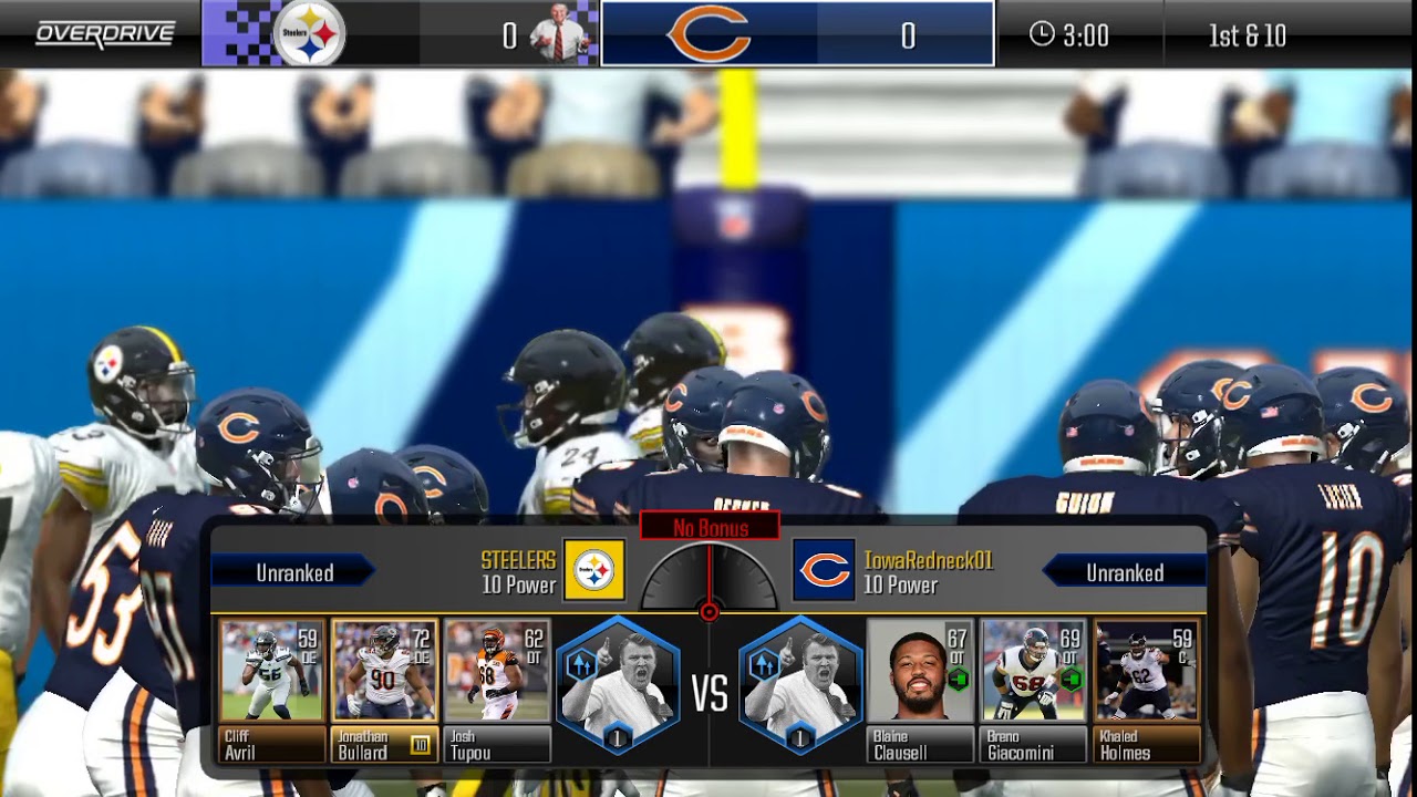 First Madden Overdrive Game - YouTube