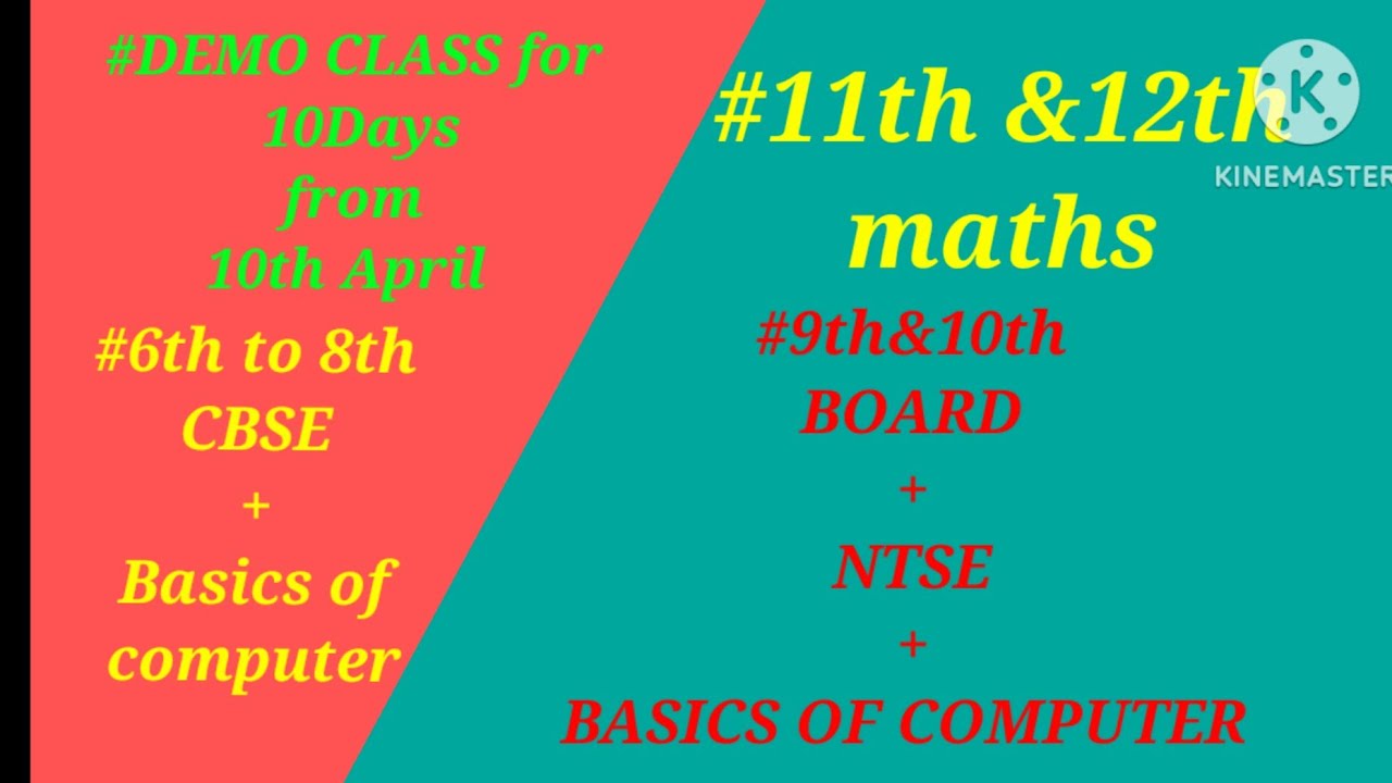 saiftutorial-demo10days-11th-12th-maths-6th-to-8th-basics-of