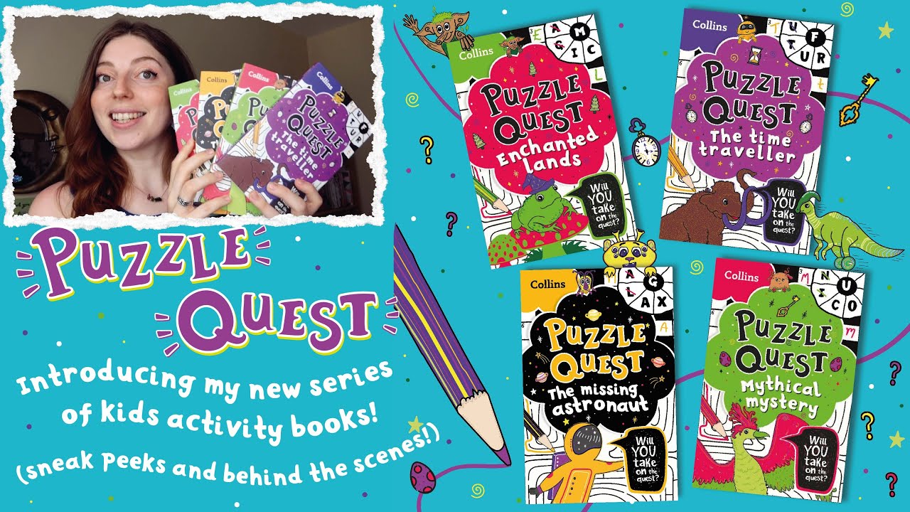 My new book series is here! 🎉 | Introducing: Puzzle Quest | Sneak peeks ...