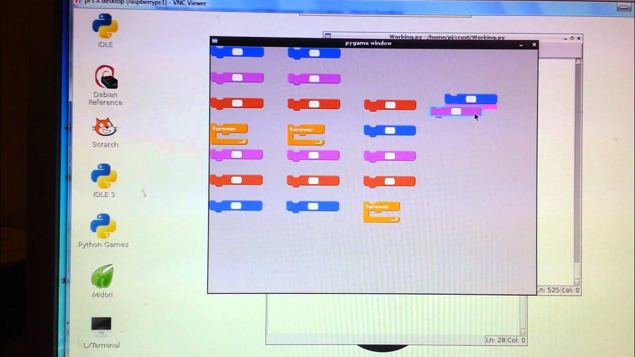 Raspberry Pi Scratch interface written in Python - YouTube