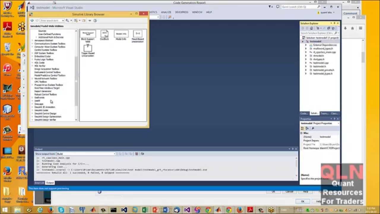 From visual trading idea to C or FPGA HFT in Matlab - YouTube