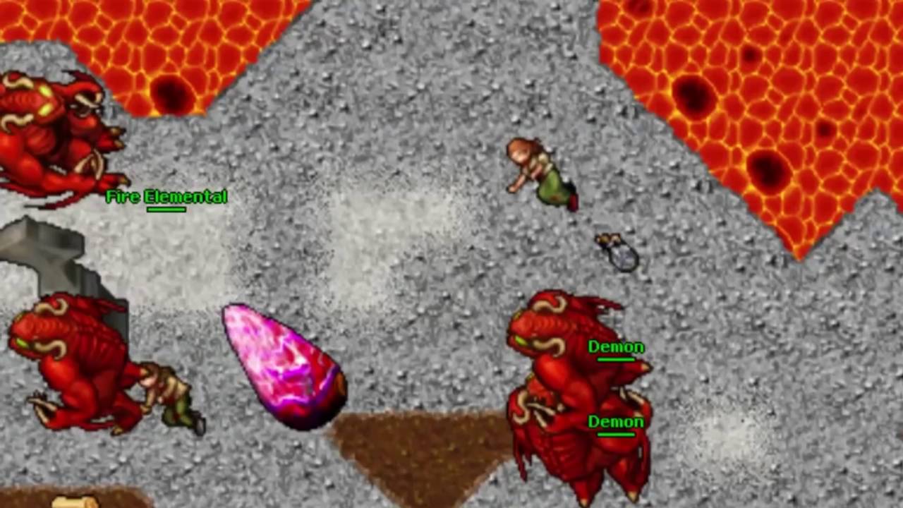 Tibia Demons War antica - YouTube
