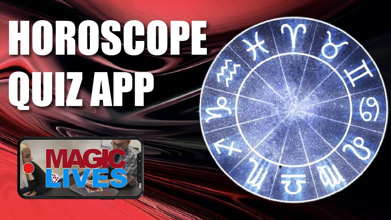 Horoscope Quiz App by Penguin Magic | The Magic Of Star Signs - YouTube