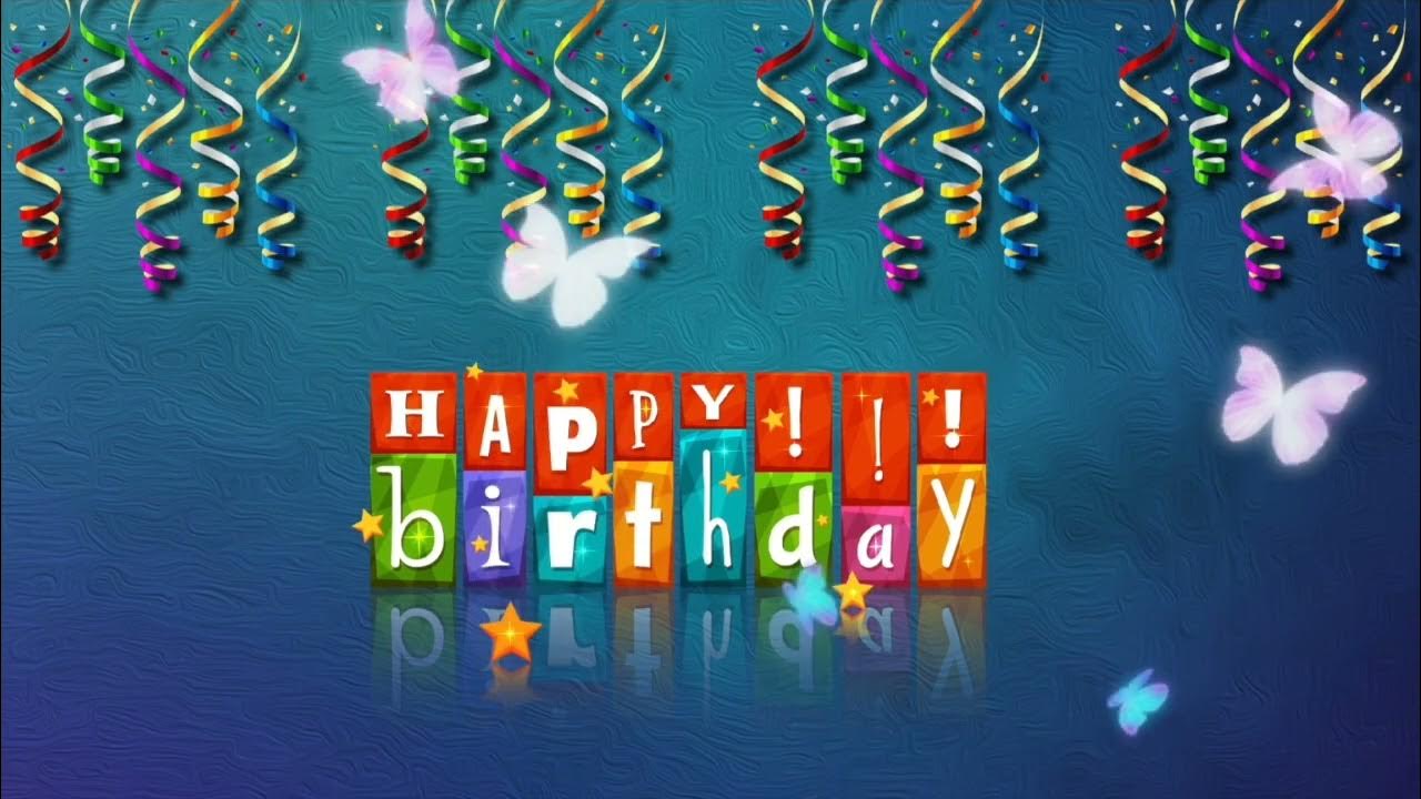 Happy Birthday 7 minutes - Loop - YouTube