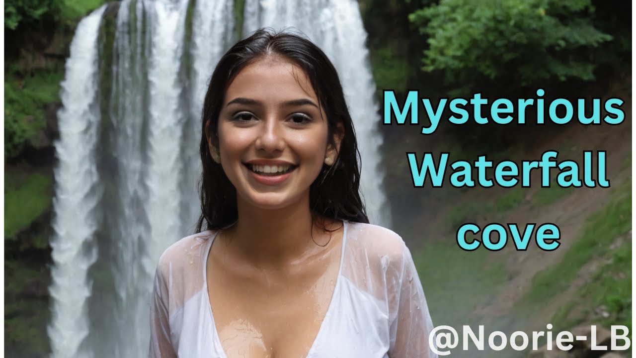 4k Noorie Ai Lookbook Mysterious Waterfall Cove Youtube