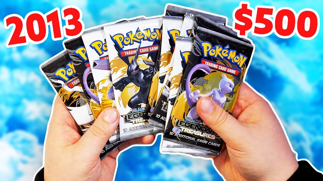 Opening 10x Legendary Treasures Pokemon Packs ($500) - YouTube