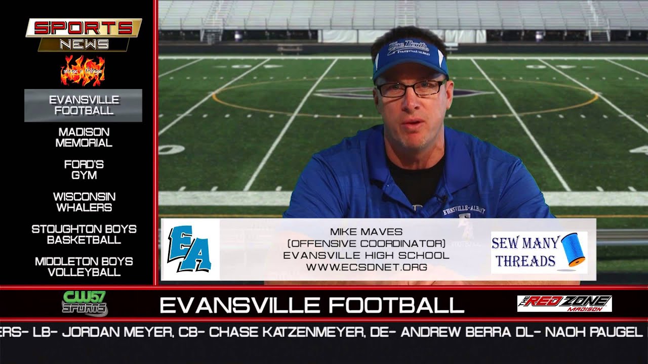 THE SPORTS NEWS | Mike Maves | Evansville Football | 11/2/15 - YouTube