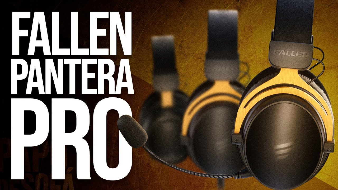Headset Fallen Pantera PRO - É Completo e vai além!! | Papo de Sofá ...
