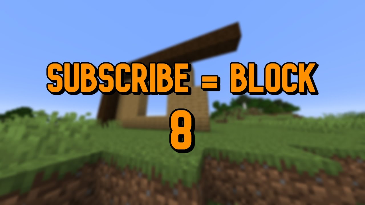 Building a Minecraft house but for every new subscriber I add a block ...