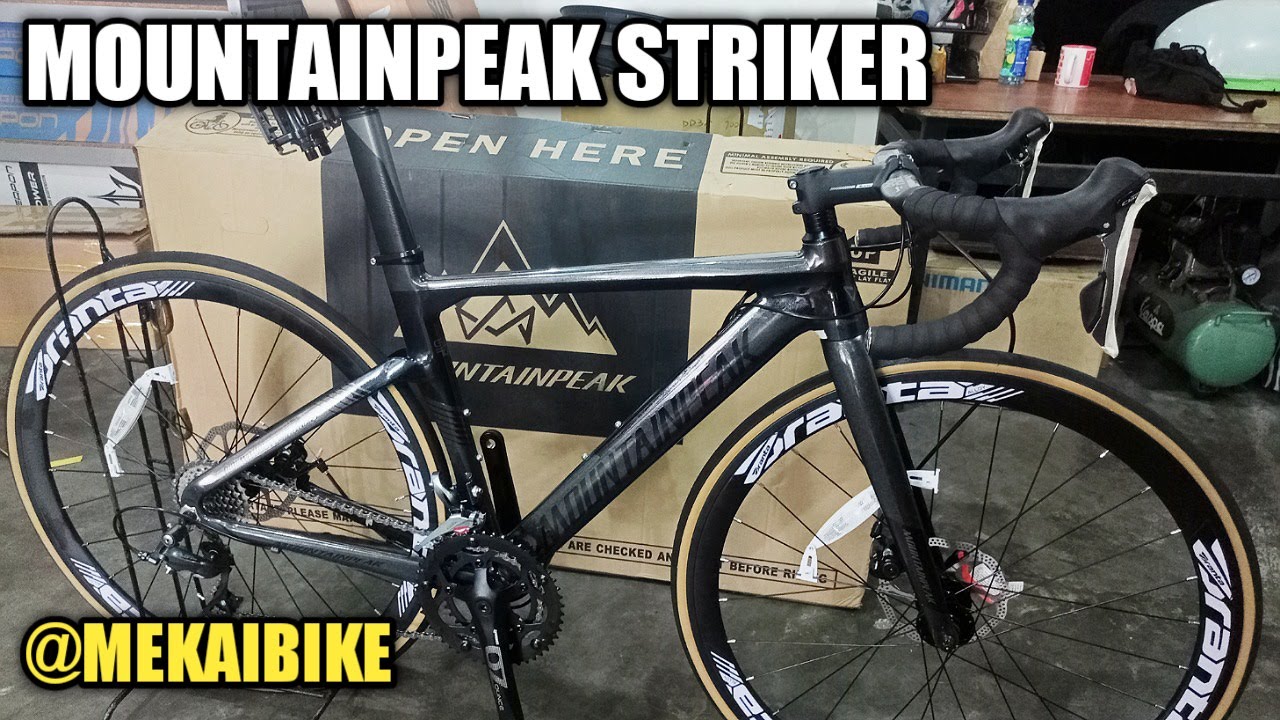 Mountainpeak Striker Bike Check I Aero Road Bike @Mekaibike - YouTube