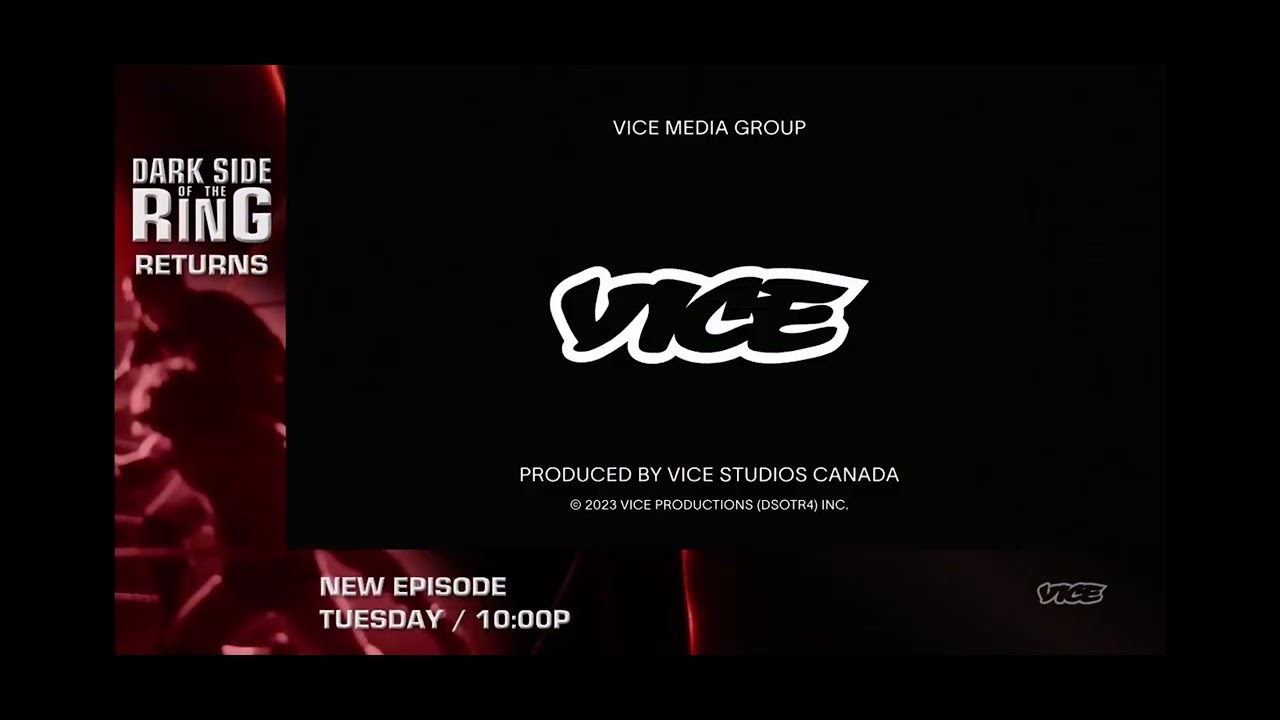 End Credits To Dark Side Of The Ring/ Modified Notice/ TV-14 V Notice ...