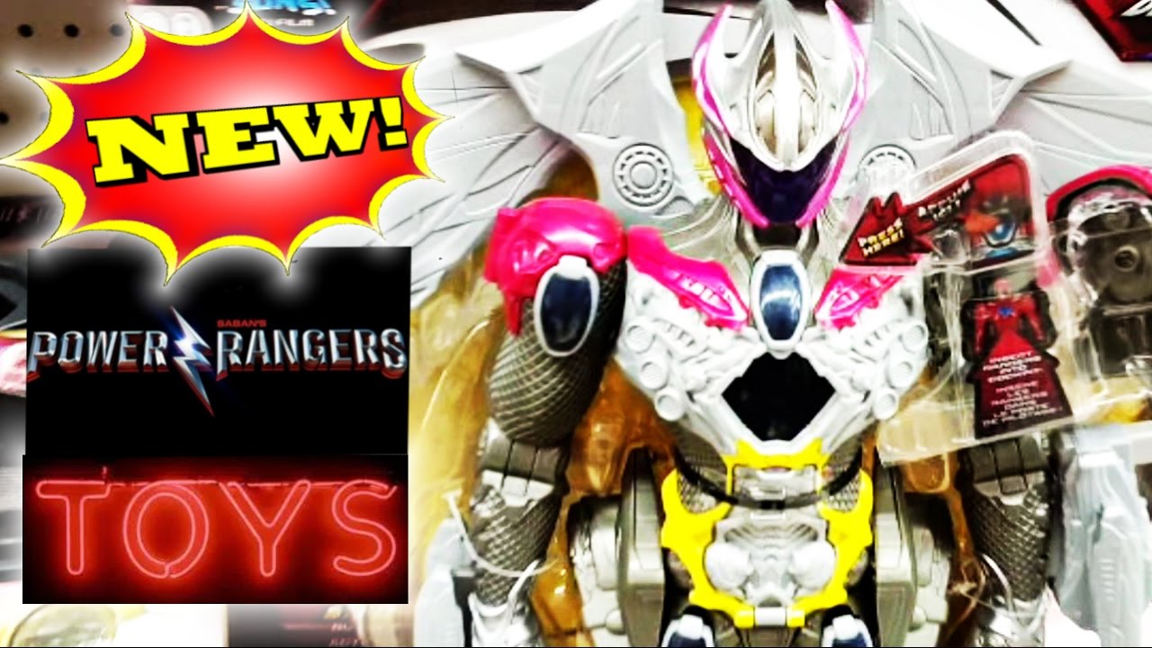NEW Power Rangers 2017 Movie TOYS spotted in UK Toys R Us!! (Quick Look ...